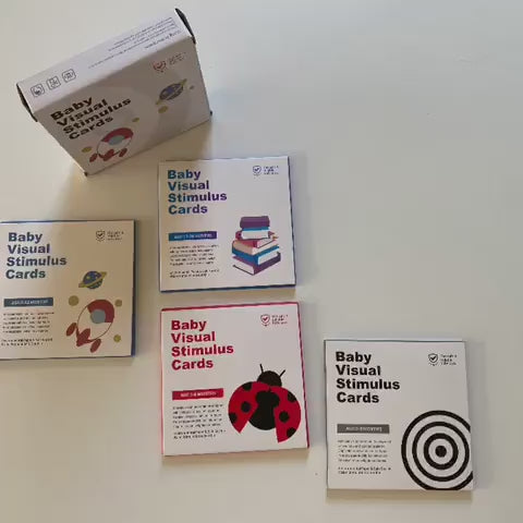 4 Sets Of Brain Visual Stimulation Flash Cards For Babies (0-36 months ...